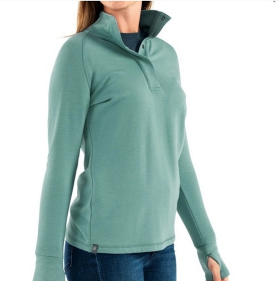 Free Fly Apparel | Tops | Free Fly Bamboo Fleece Pullover Xs | Poshmark